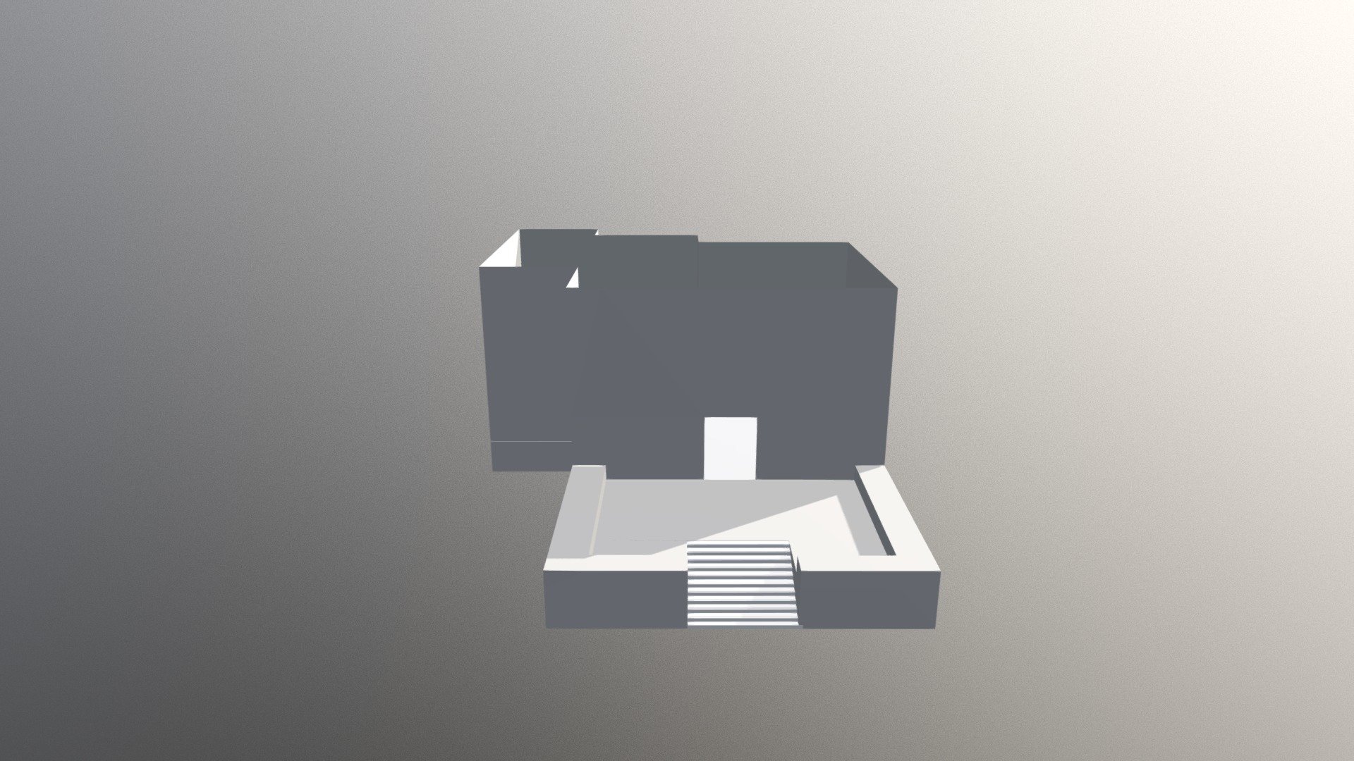 Small Building - 3D model by JoshuaBG [c026416] - Sketchfab
