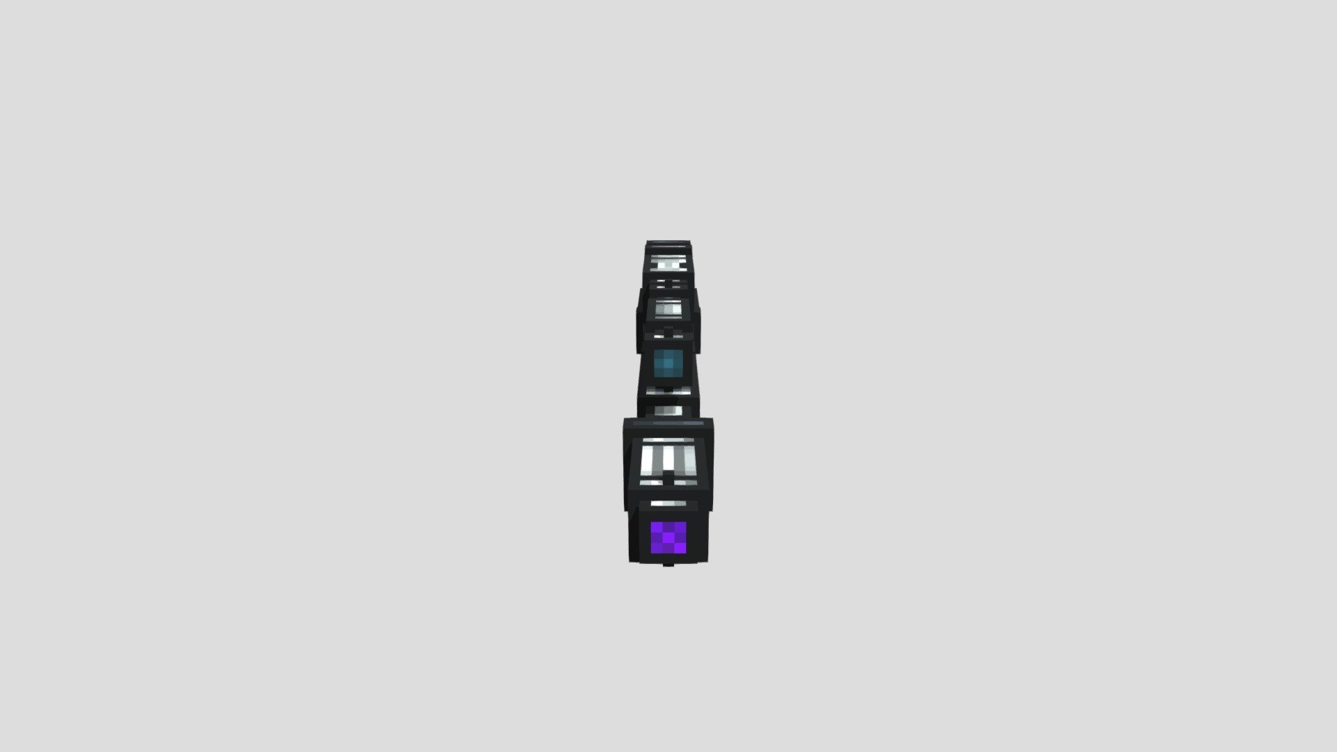 Space Laser Rifle Model Pixel Gun 3D - Download Free 3D model by ...