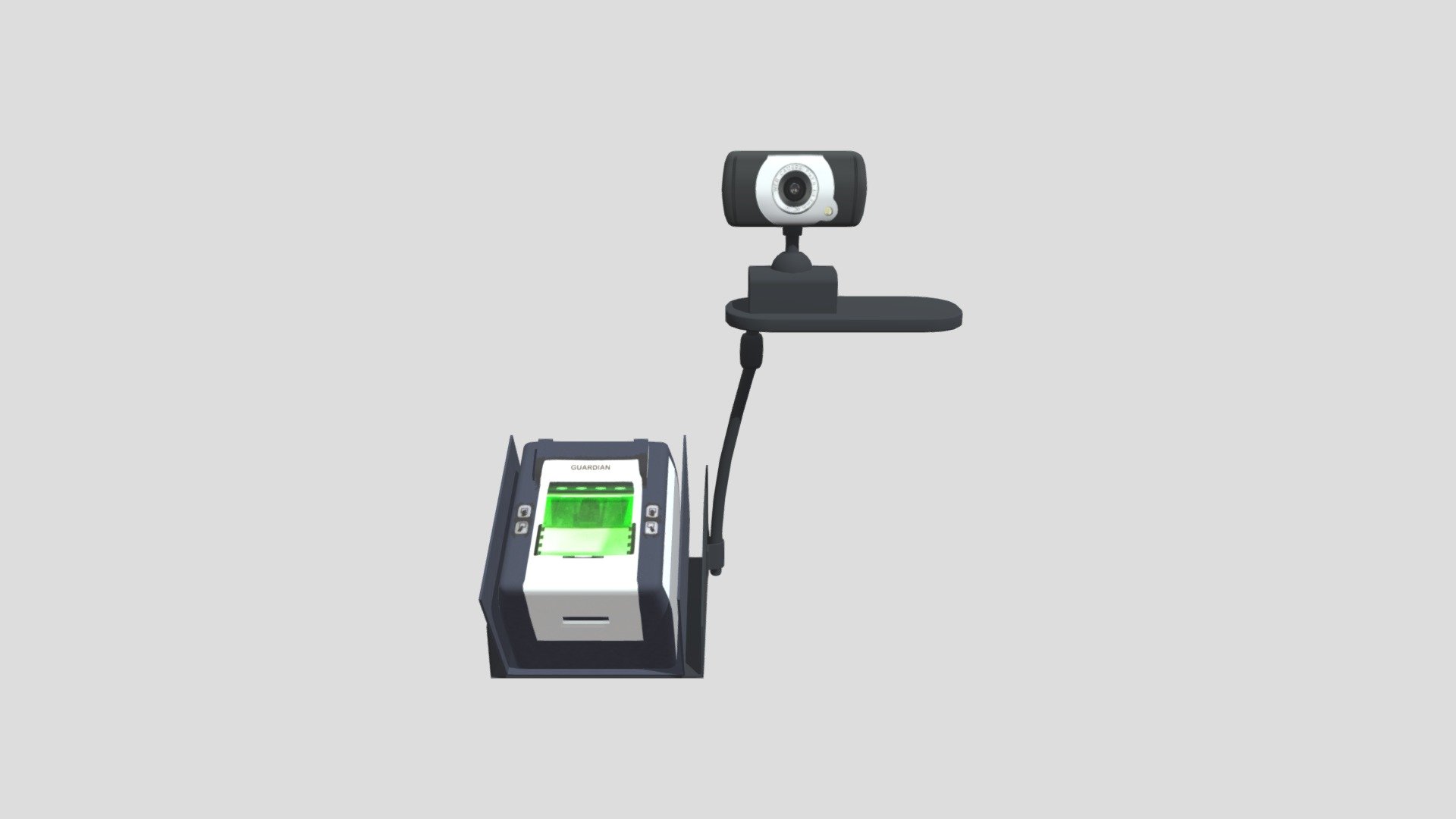 Customs Fingerprint and Camera - Download Free 3D model by lizhiqiang ...
