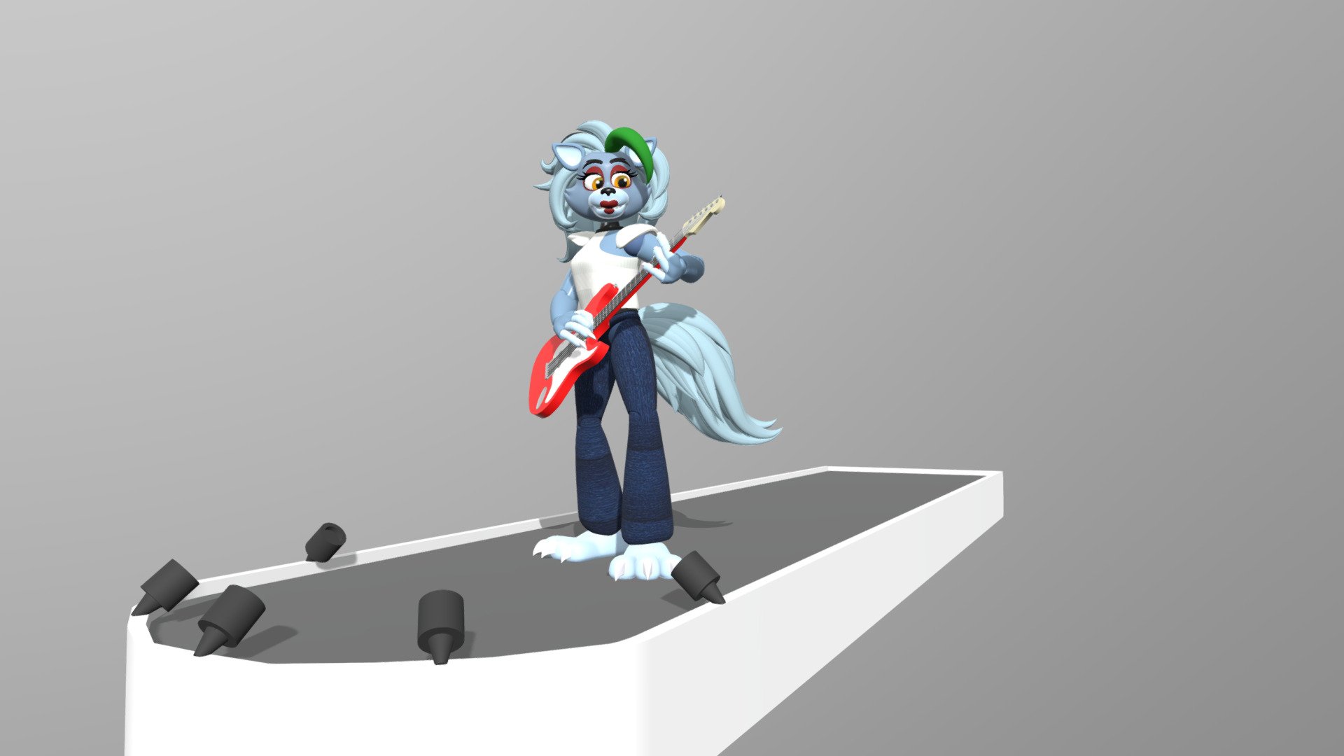 My Roxanne Wolf - Download Free 3D model by KotFilm X-Materials ...