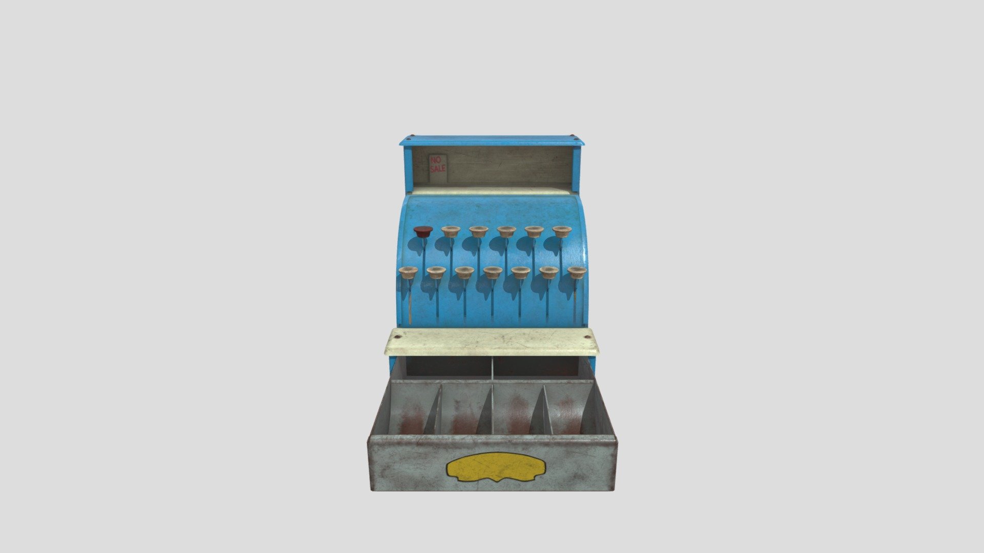 Cash register - 3D model by IACG [c0276b7] - Sketchfab