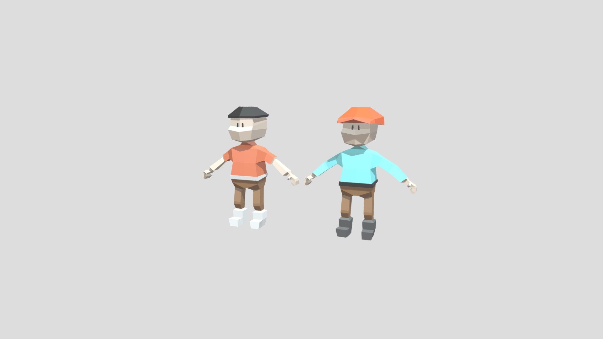 First Character - Download Free 3D model by anjarsp08 [c028e94] - Sketchfab
