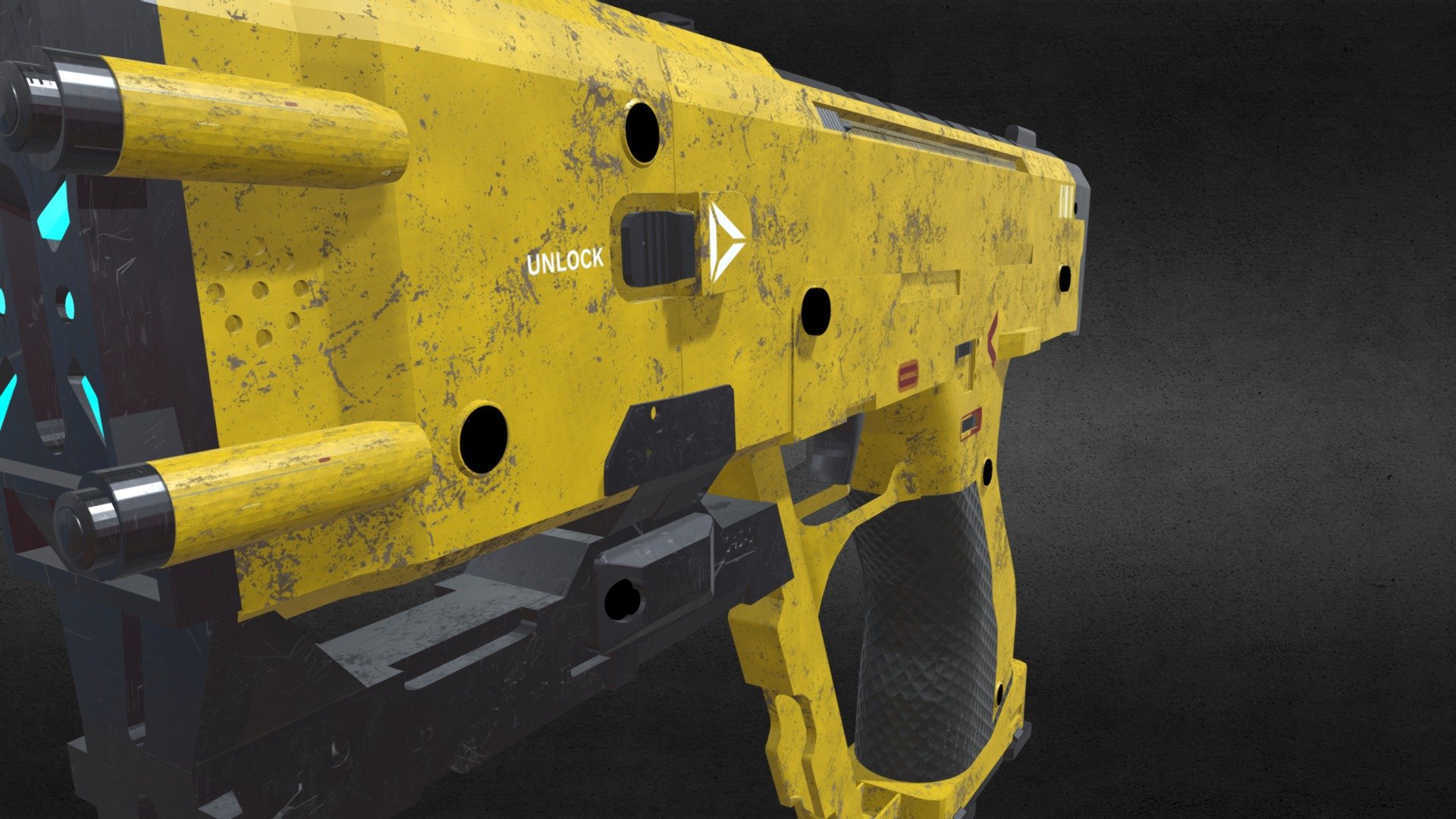 Pistol_001 - 3D model by arianheidarpour [c0298f6] - Sketchfab