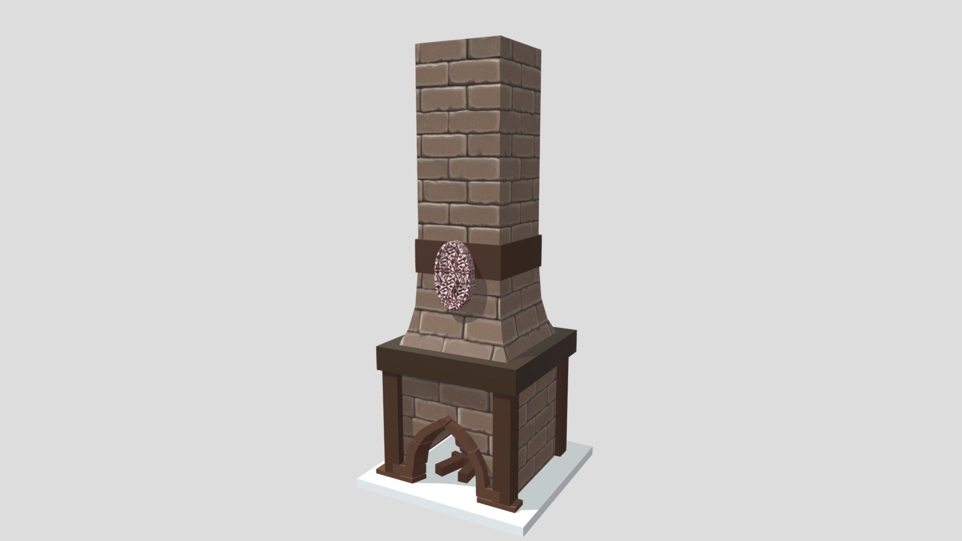 Chimney 3D model - Download Free 3D model by pushpendra.1 [c02ace0 ...