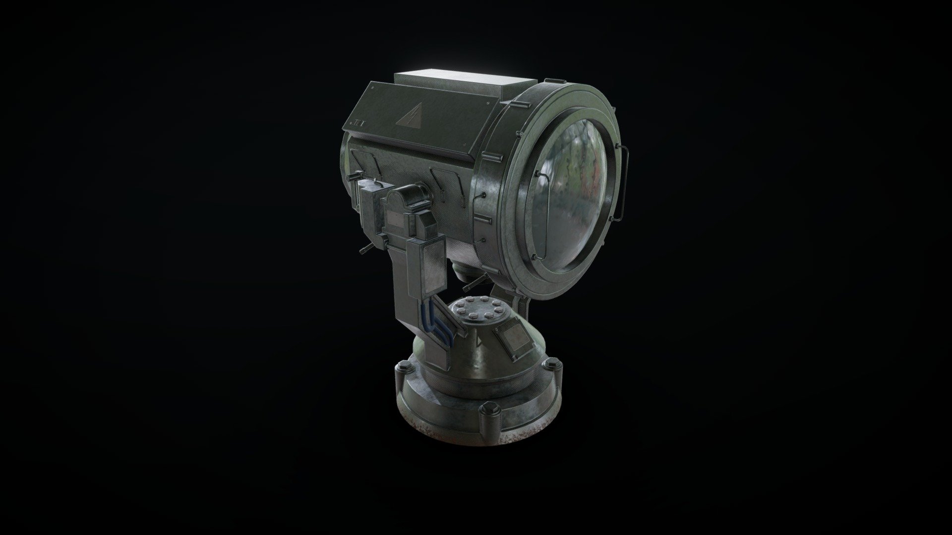Searchlight - 3D model by Fabi_G (@plasmaernst) [c02b590] - Sketchfab