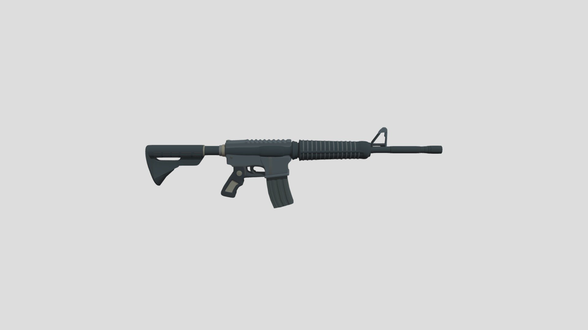 AR 15 Gun V.1 - 3D model by seangamer65 [c02b610] - Sketchfab