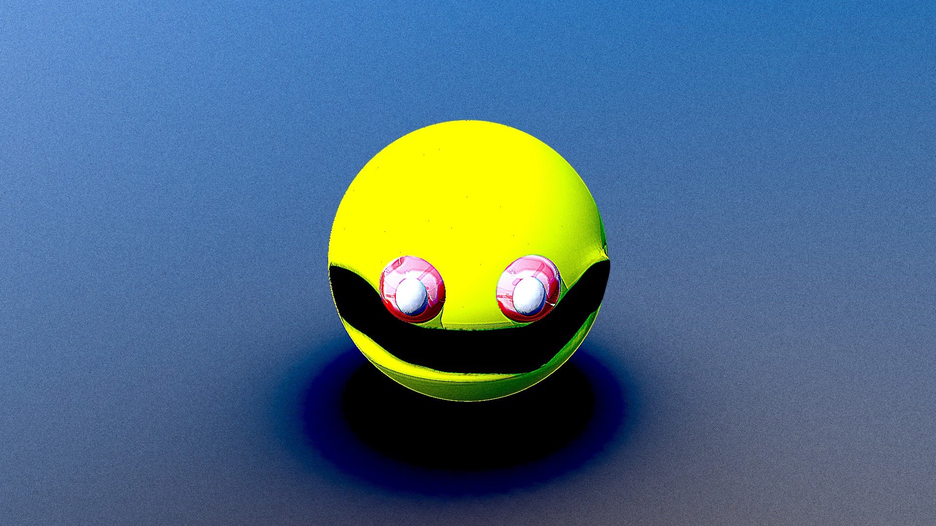 pacman _ exe - 3D model by autism person (@brianbarr.art) [c02da7e ...