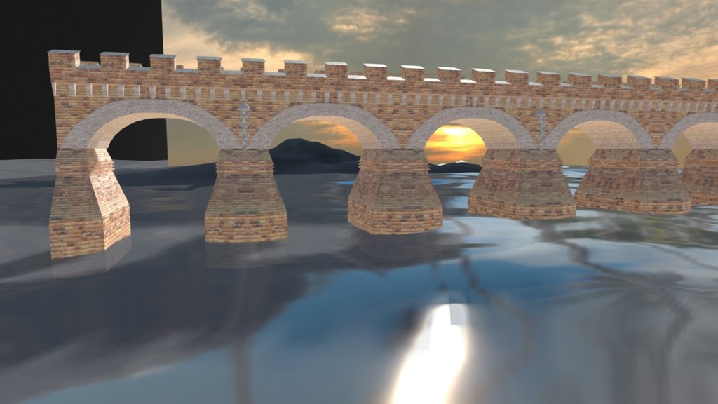 Bridge - 3D model by Bowalt [c030fb3] - Sketchfab