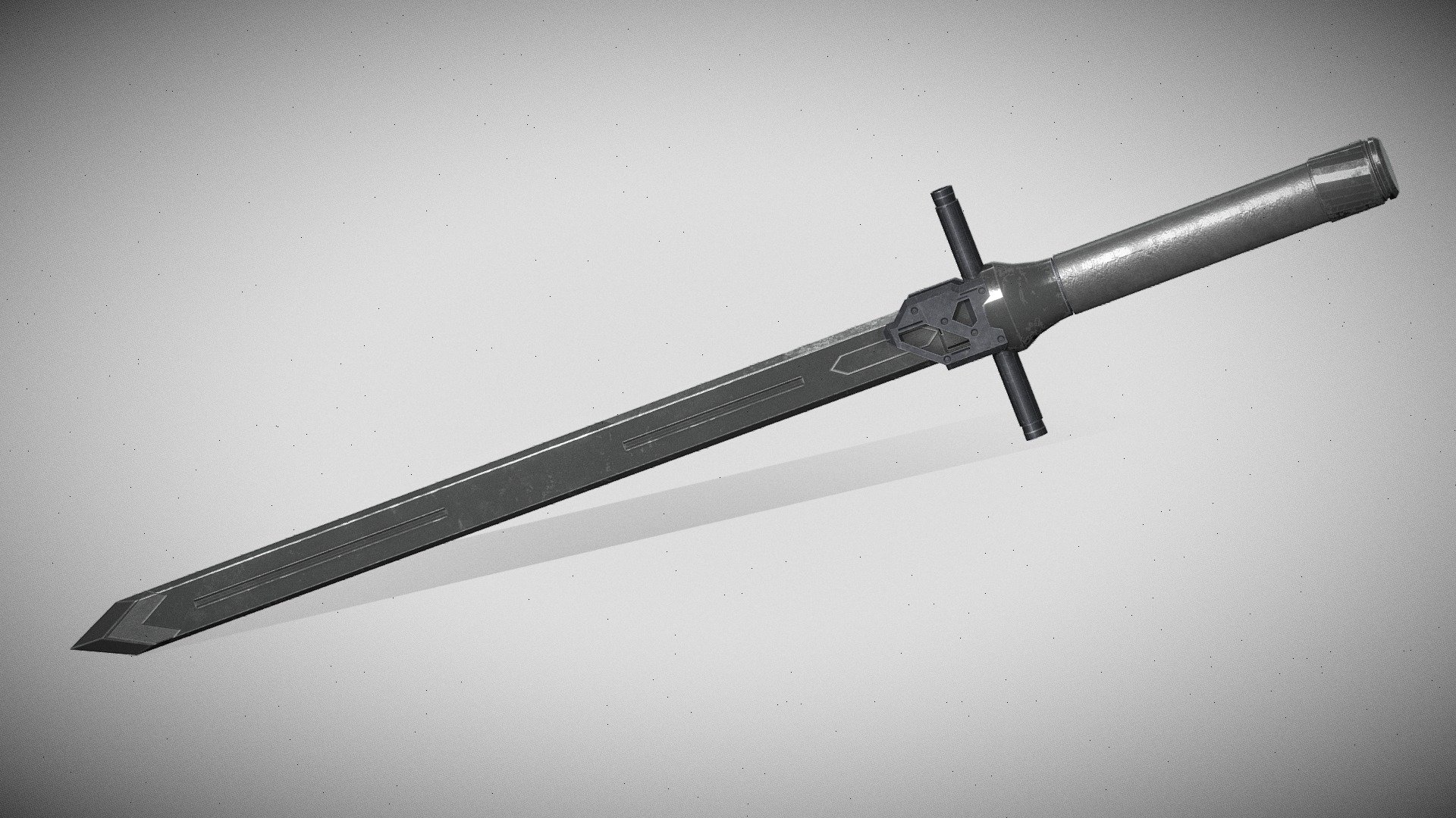 metal ish sword - 3D model by OsuEggs [c032221] - Sketchfab