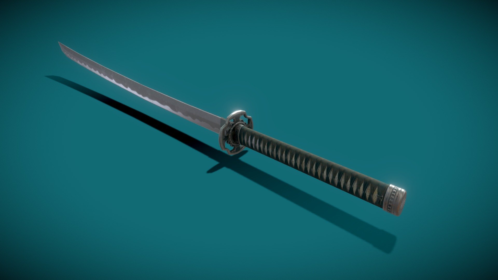 Old Katana - low poly weapon - Download Free 3D model by sedolap ...
