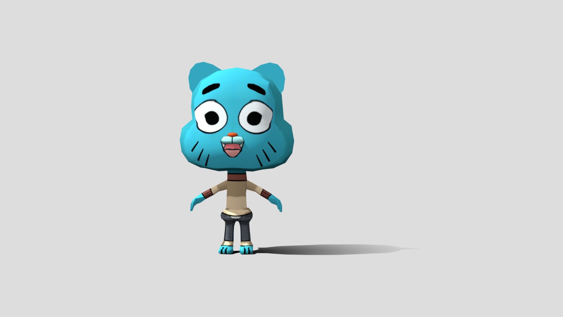 Gumball waterrson - Download Free 3D model by minionRush3dguy ...