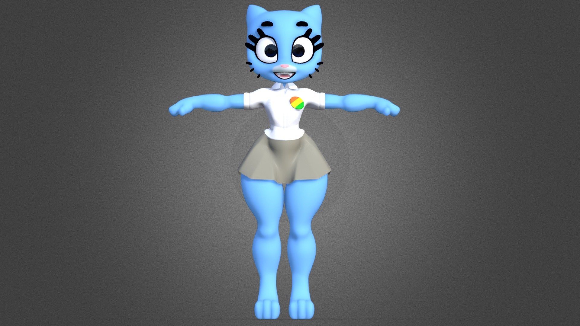 Nicole - Download Free 3D model by Teva (@TerrAxy) [c03516d] - Sketchfab