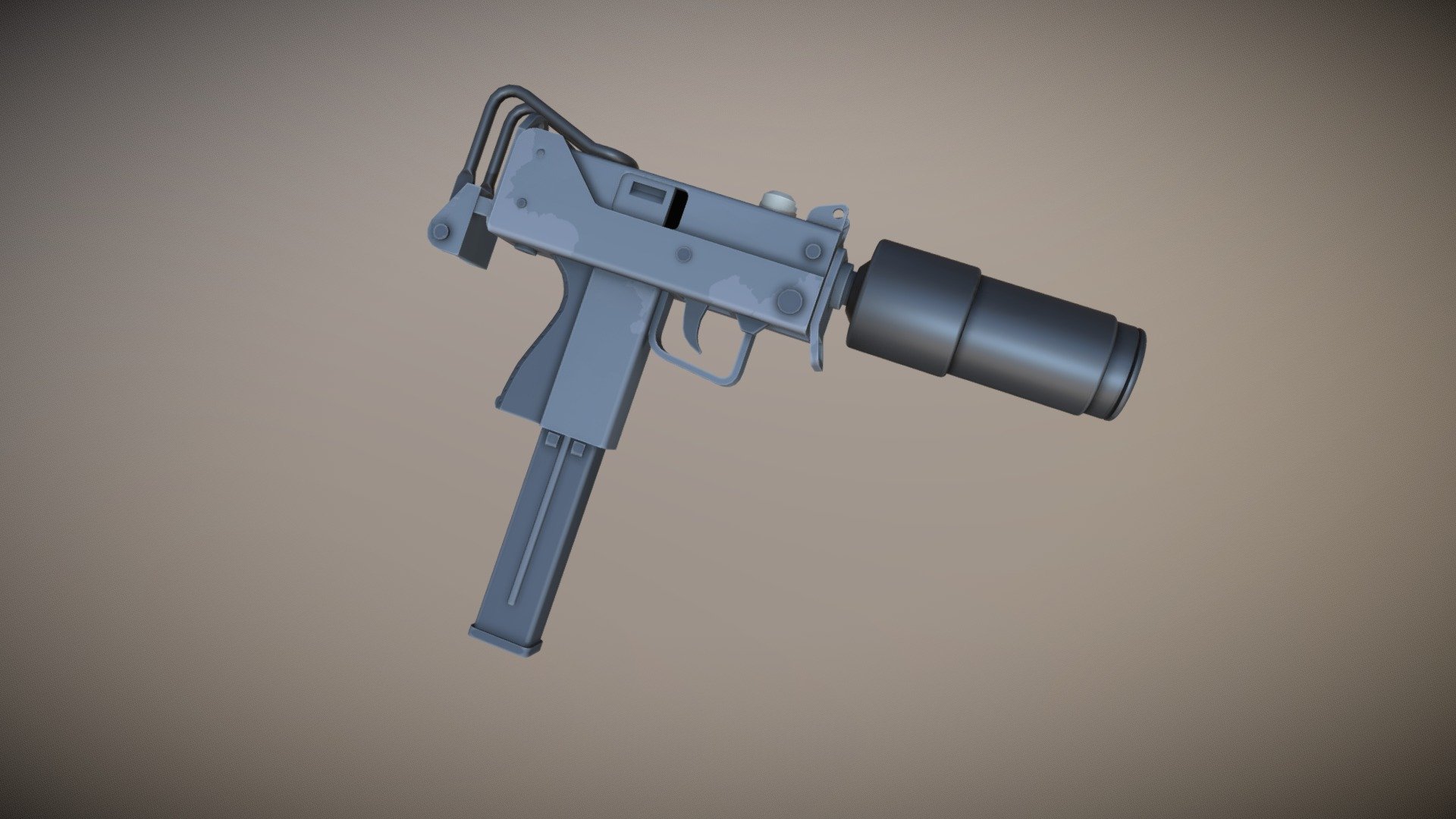 Stylized MAC 10 - 3D model by Henri (@henru) [c036a58] - Sketchfab