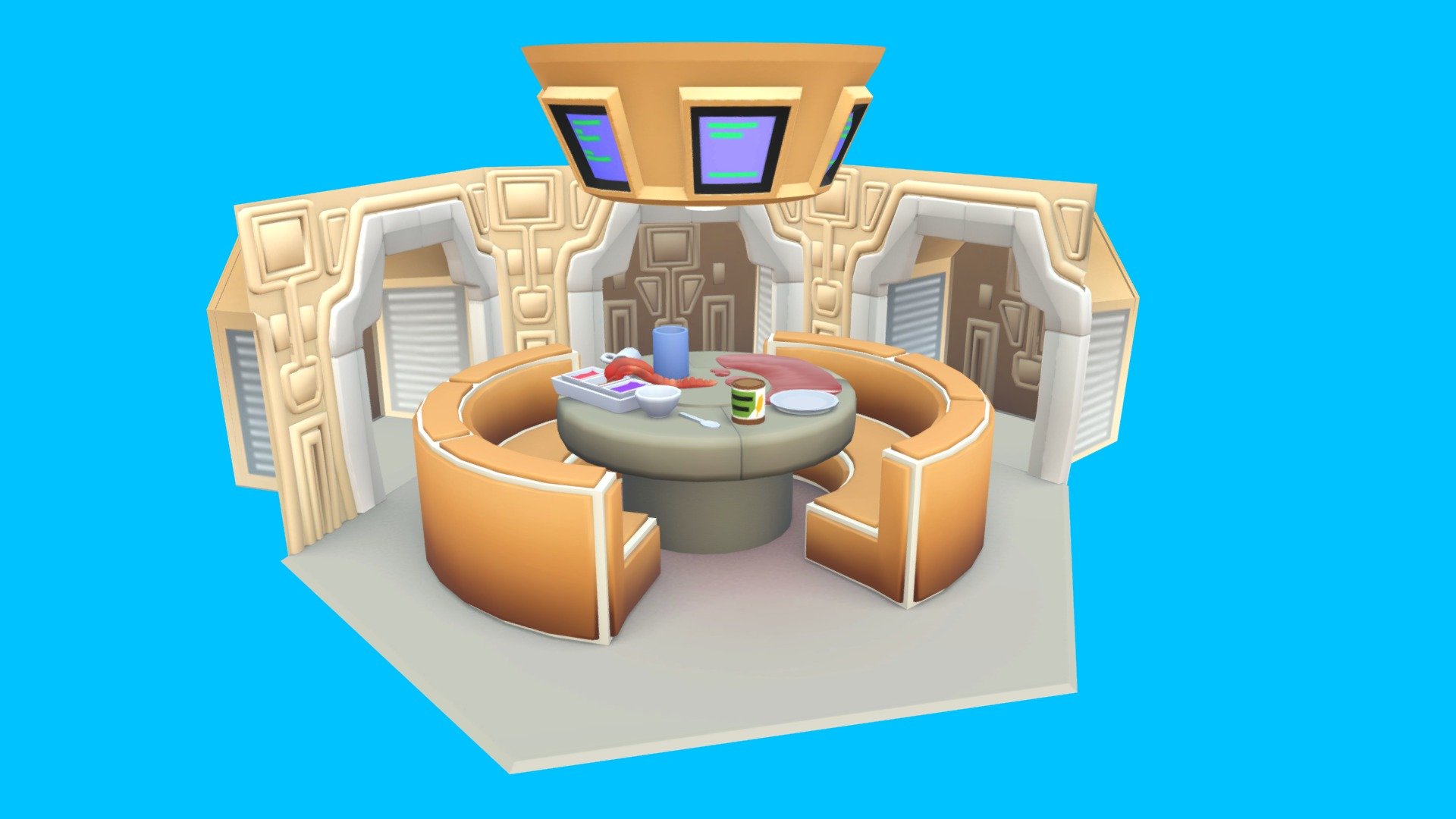 Vignette Joined Blood - 3D model by FinnBreedveld [c036af9] - Sketchfab