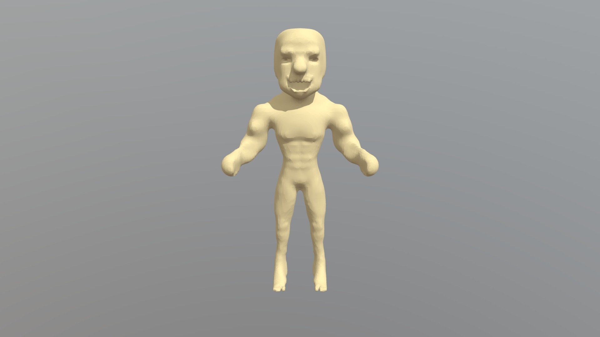 Angry Man - 20 Minute Speed Sculpt - Download Free 3D model by ...
