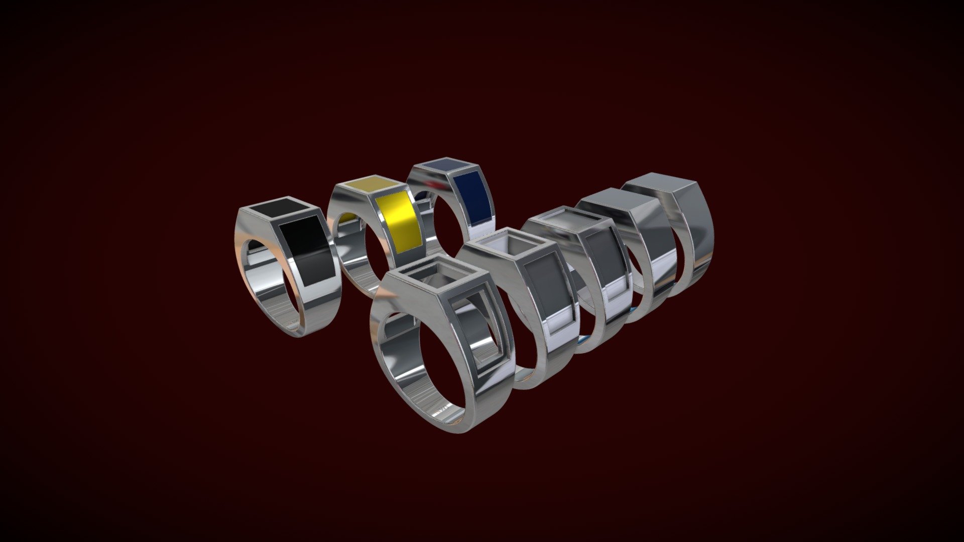Signet Ring Variations - Download Free 3D model by Duduism [c037aa6 ...