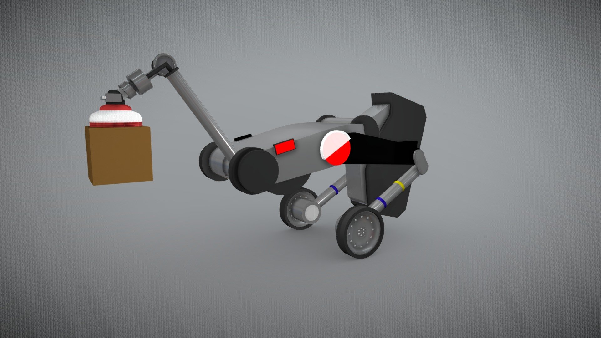 Emergent Media Robot - 3D model by KimchiBean [c037d37] - Sketchfab