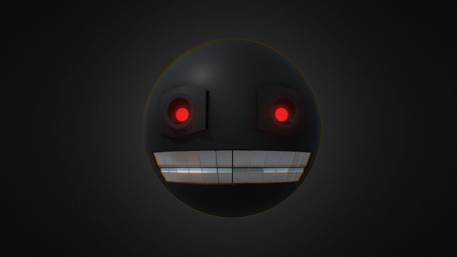 Creepy Robot face - 3D model by Kurogane (@krozflame) [c037fcd] - Sketchfab