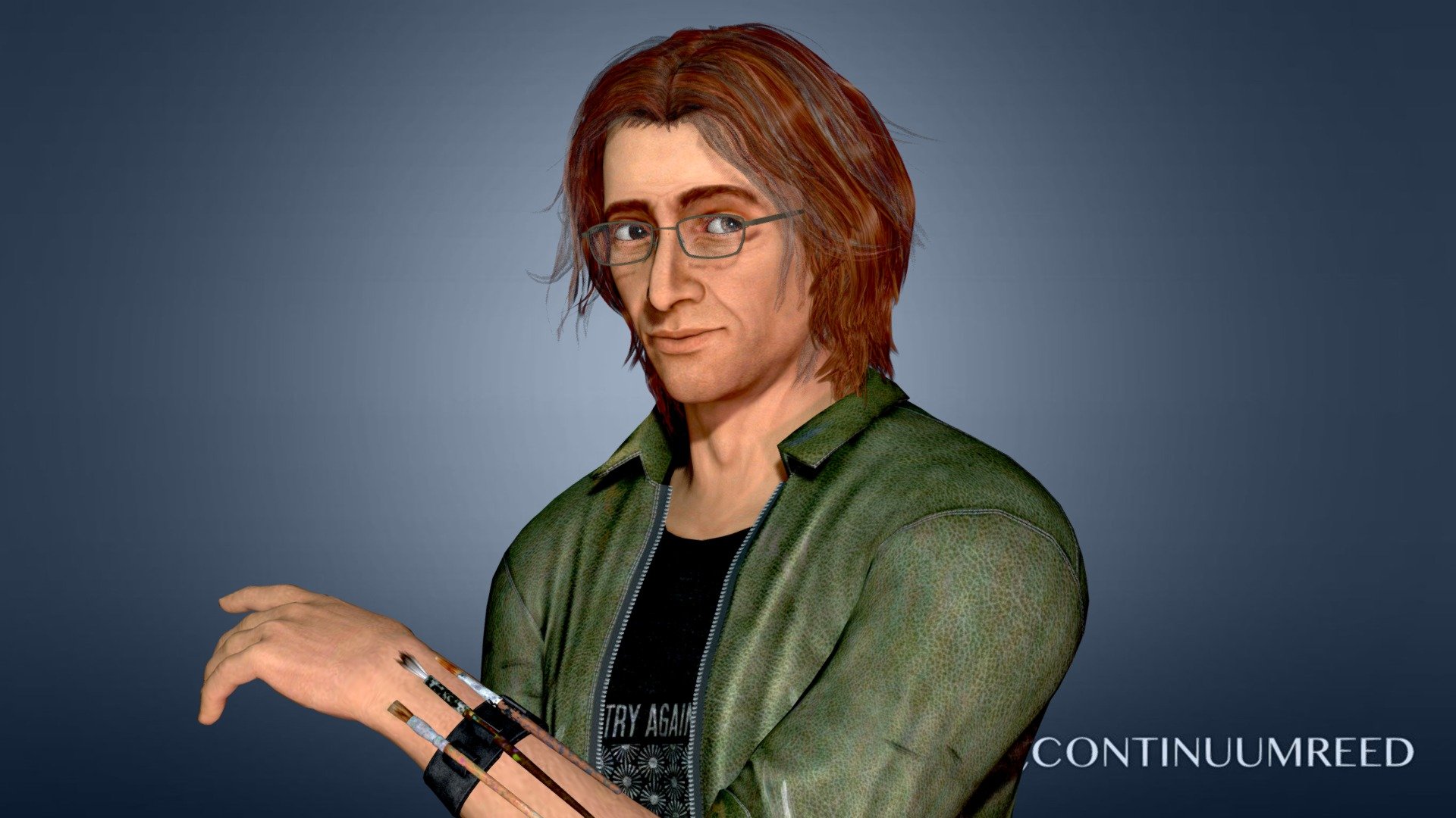Dr. Greg McIver (Main Outfit Character Model) - 3D model by CT Reed ...