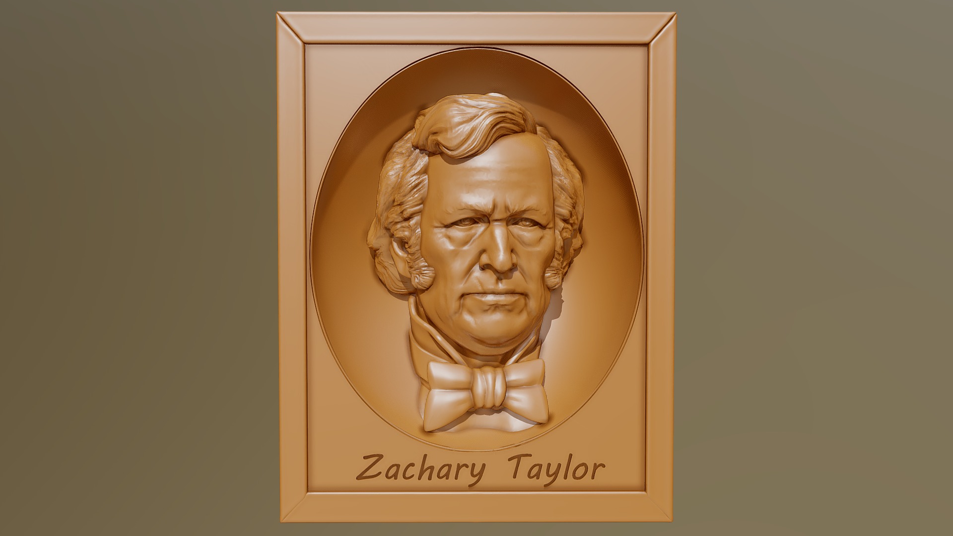 Zachary Taylor - 3D model by kostikim [c03b3e9] - Sketchfab
