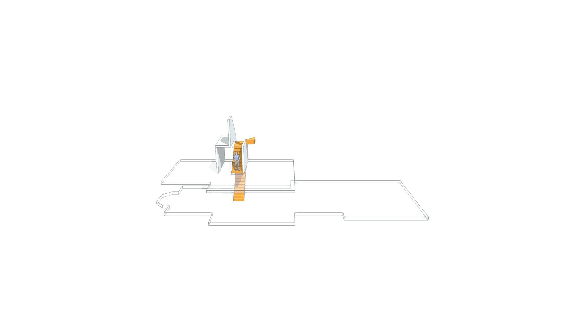 Stairs - 3D model by Saker Thomas (@saktom) [c03b95c] - Sketchfab
