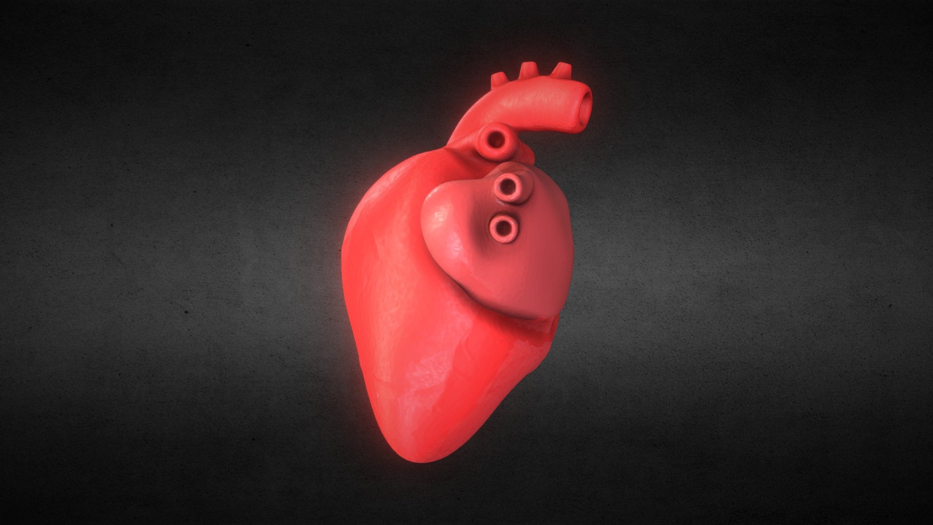 Heart (Low) - Download Free 3D model by KhalifaHawill [c03bd5c] - Sketchfab