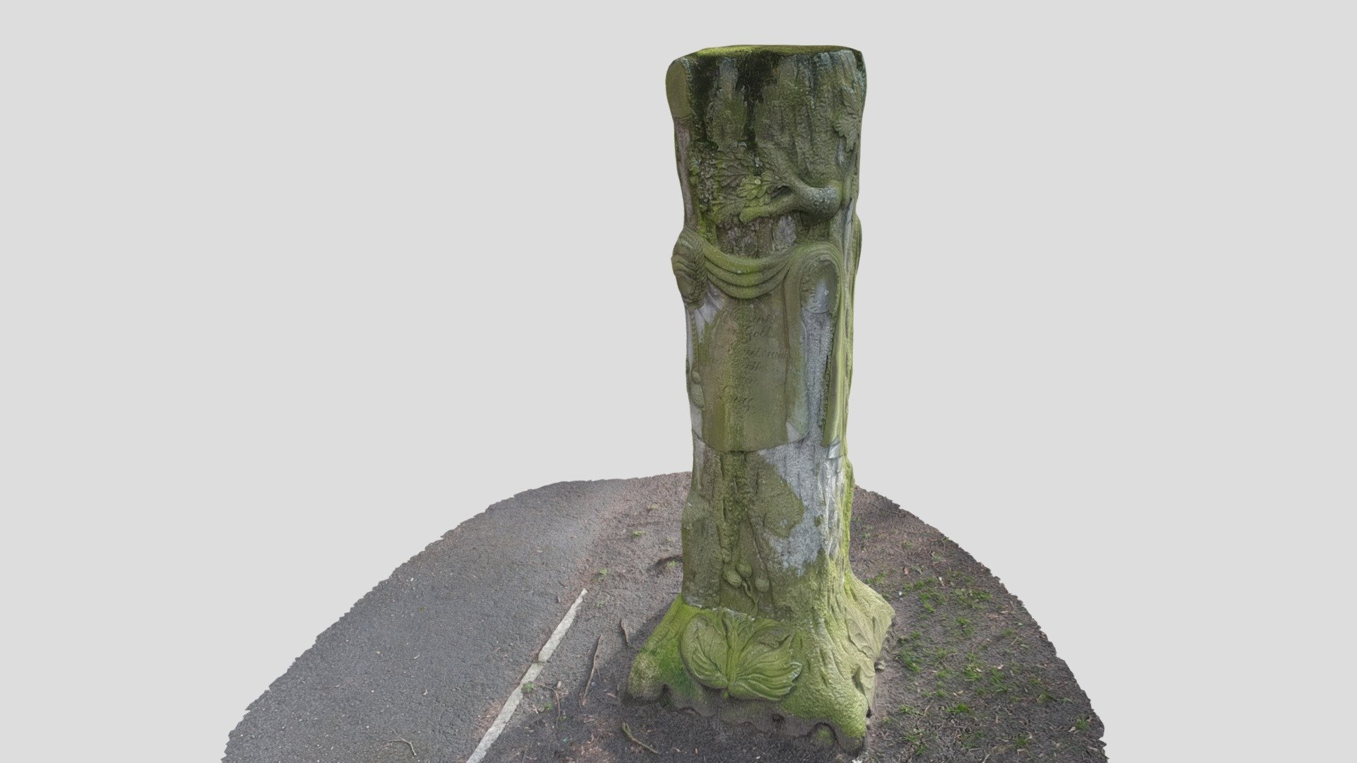 Carved Tree - Download Free 3D model by Abandoned Scans ...