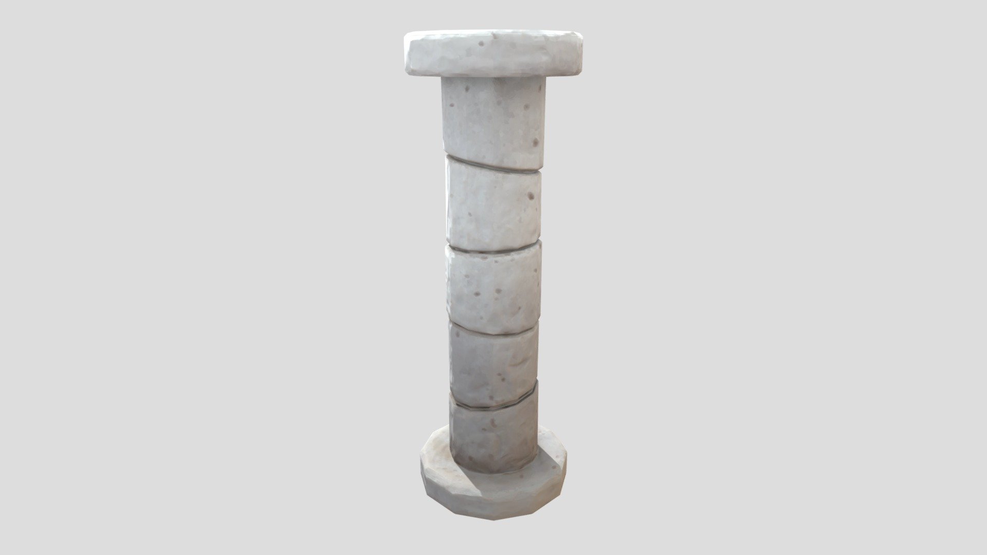 Stylized Pillar - Download Free 3D model by Liwozen [c03eee6] - Sketchfab