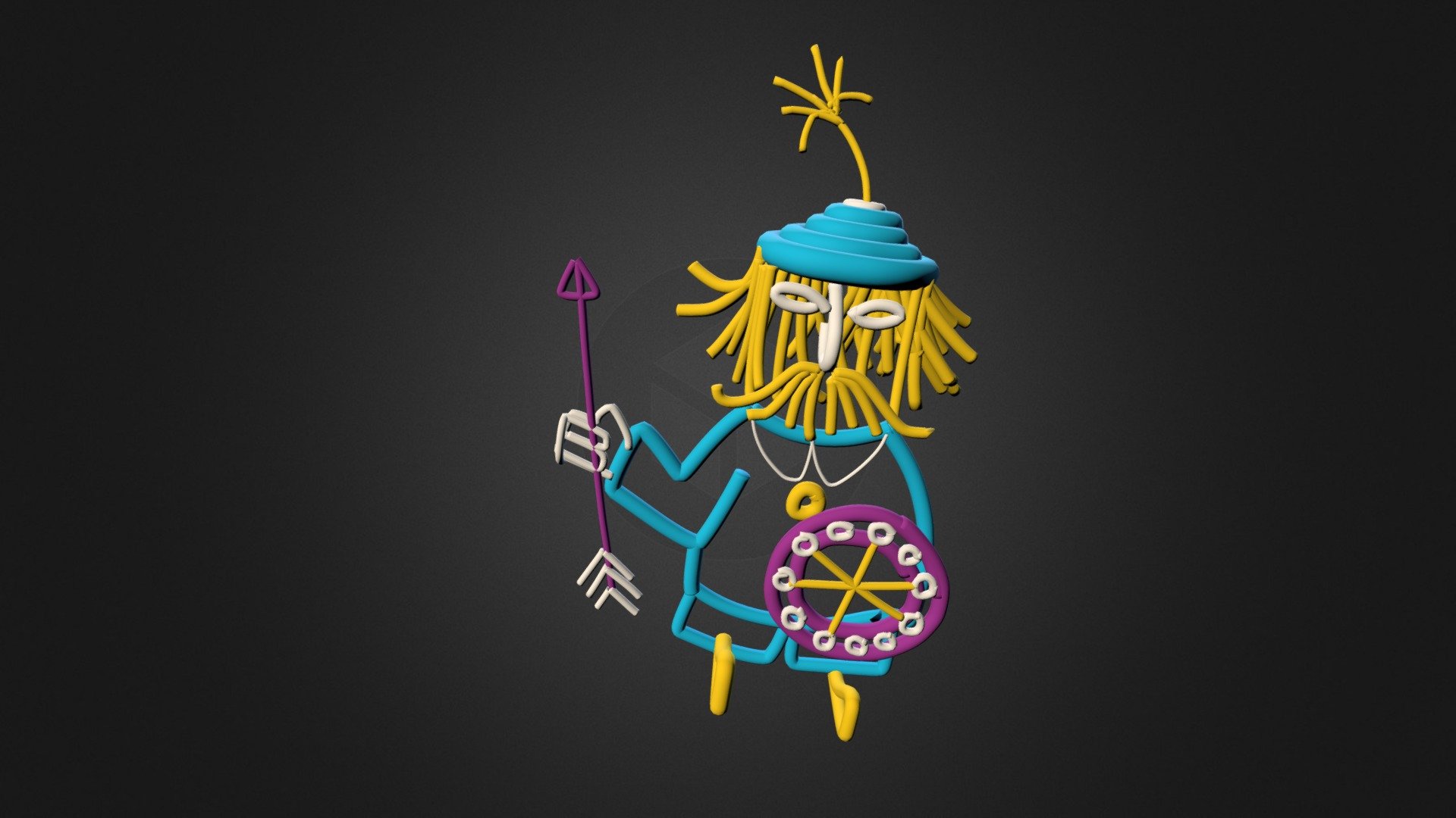 Funky Gnome - 3D model by Gravity Sketch (@gravitysketch) [c03f13d ...