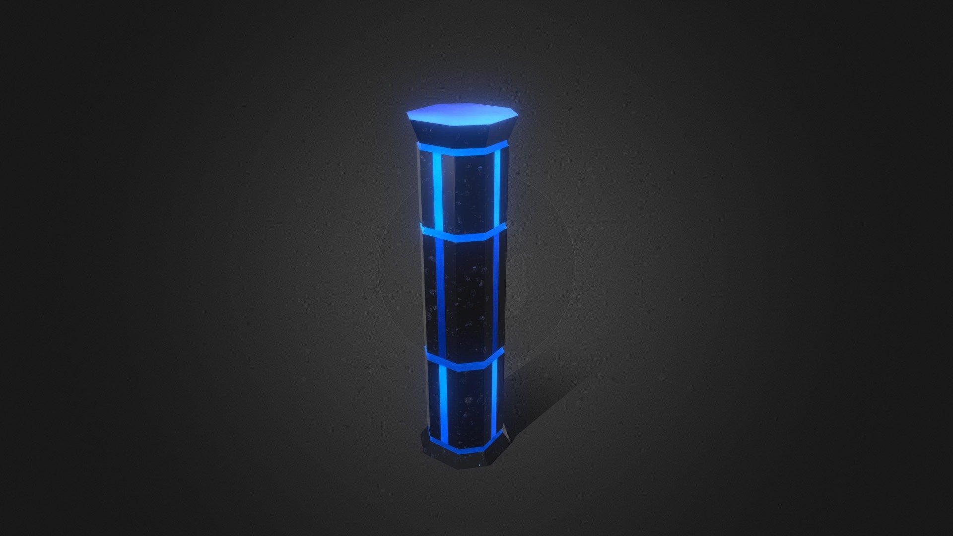 cylinder pillar - 3D model by AeroParrie [c03f926] - Sketchfab