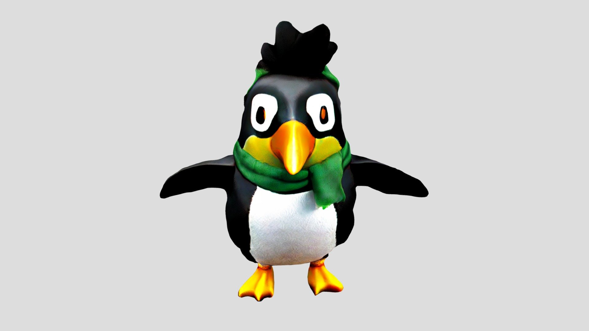 Penguin (AI Generated) - Download Free 3D model by Emm (@edemaistre ...