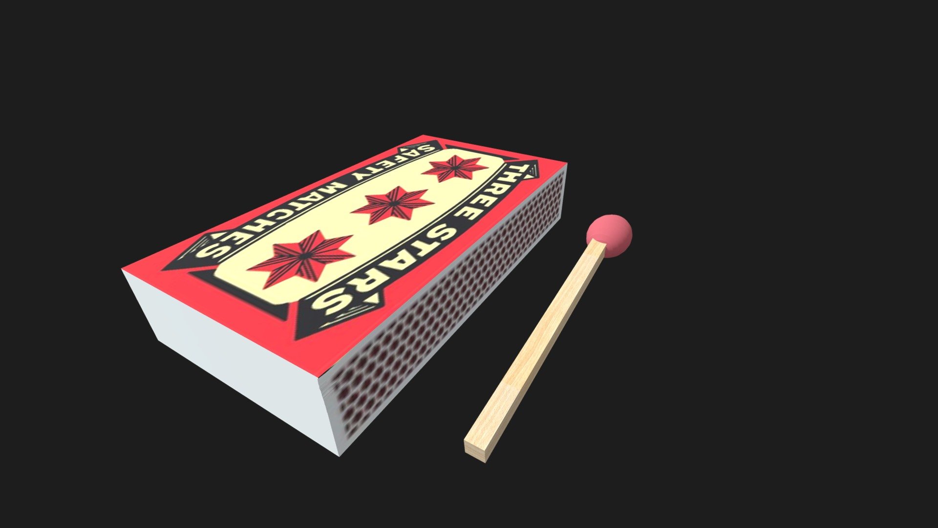 matches stick - 3D model by farhad.Guli [c040b81] - Sketchfab