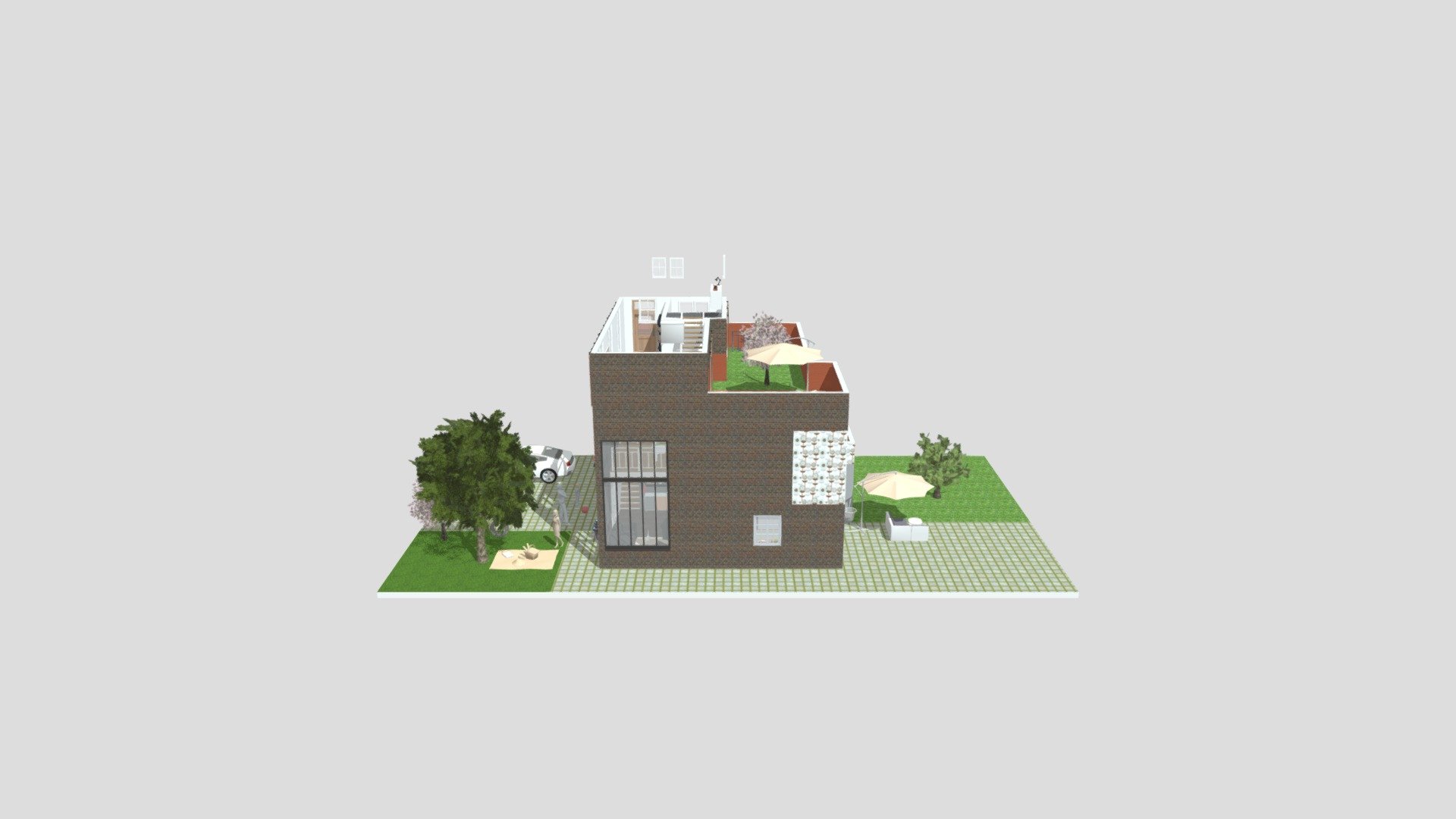 The Rooftop House - Download Free 3D model by Home Design 3D ...
