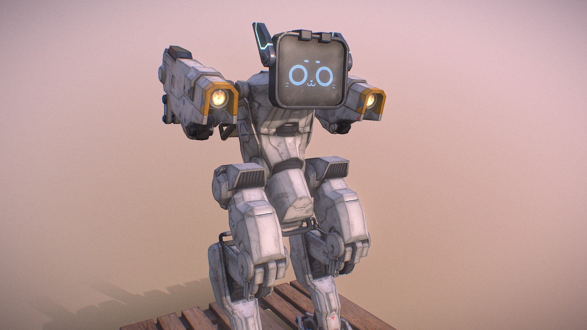 K3RFU5 Worker Bot - 3D model by Traine01 [c0417ee] - Sketchfab