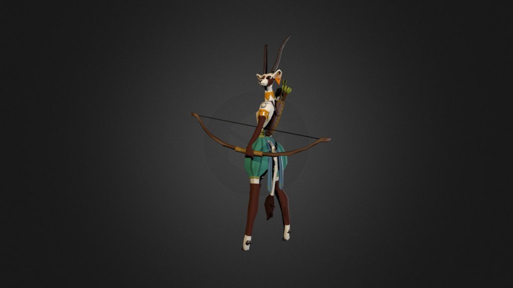The Archer Model Final - 3D model by lost.art4 [c04240c] - Sketchfab