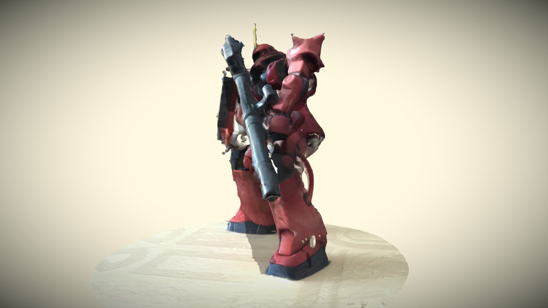 Char's zaku - 3D model by washin1968 [c043451] - Sketchfab