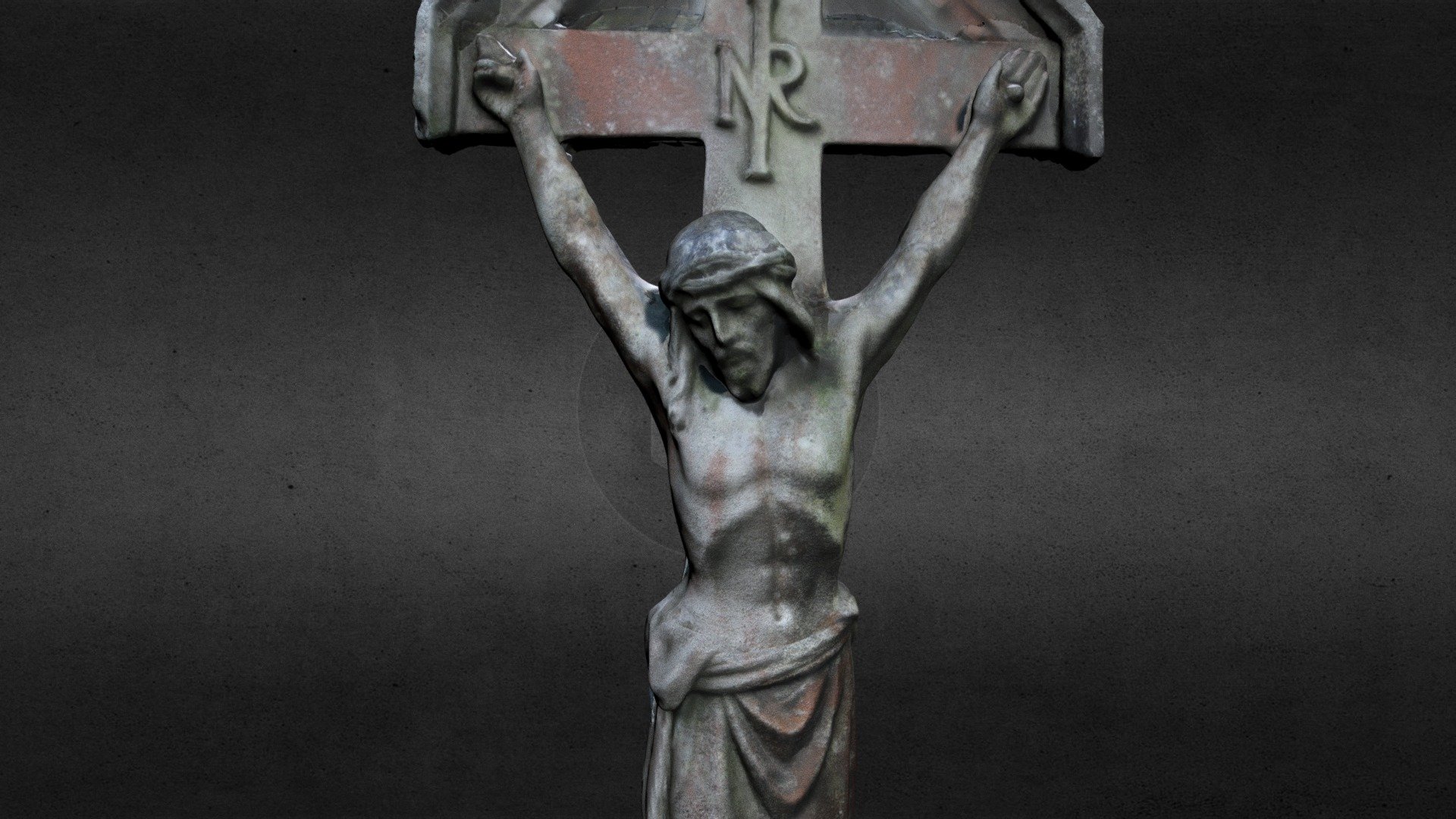 Jesus on cross - Buy Royalty Free 3D model by 3dcapture.co.uk [c043733 ...