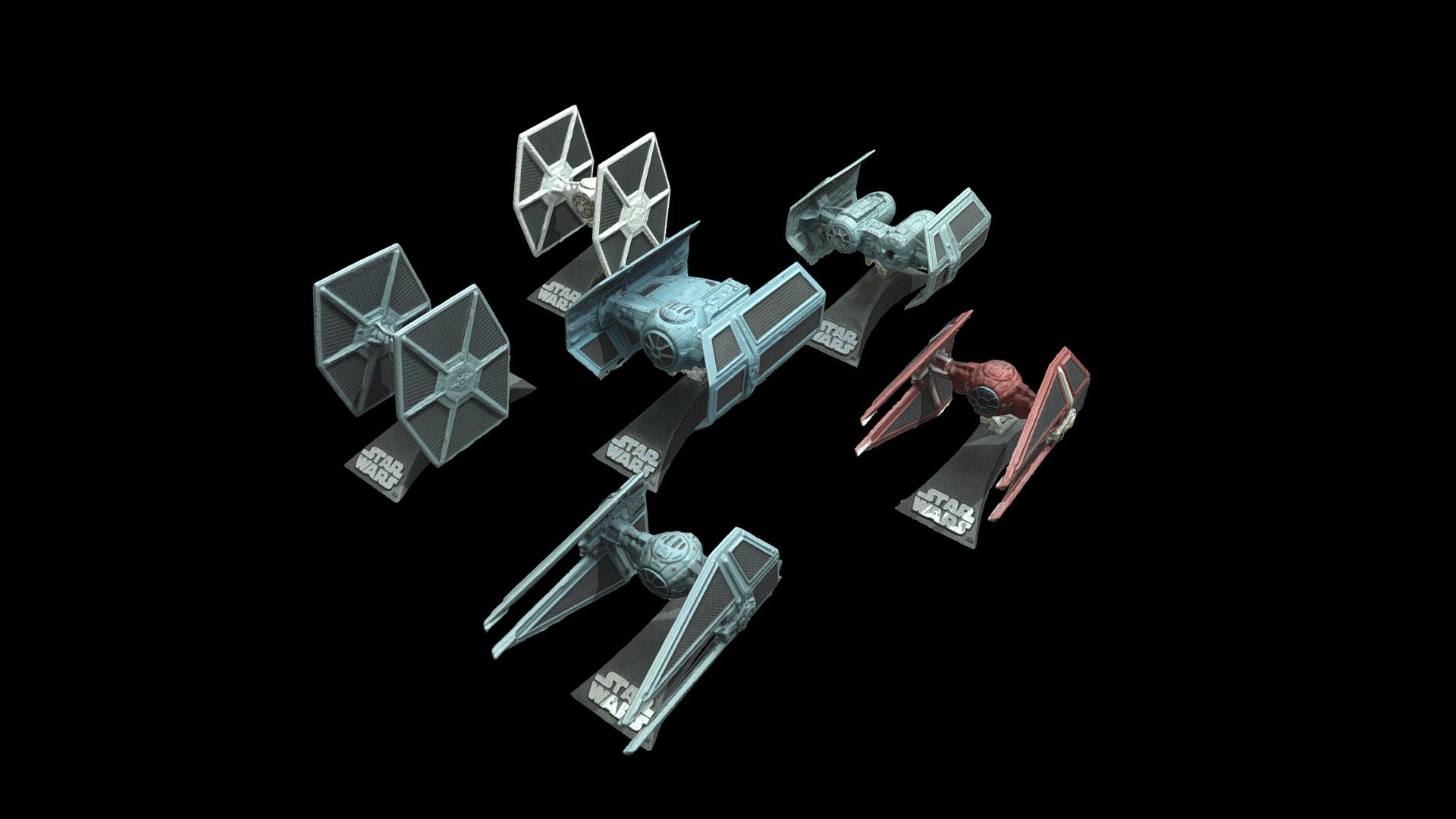 Bunch of diecast TIEs - Download Free 3D model by dandruffkielbasa ...