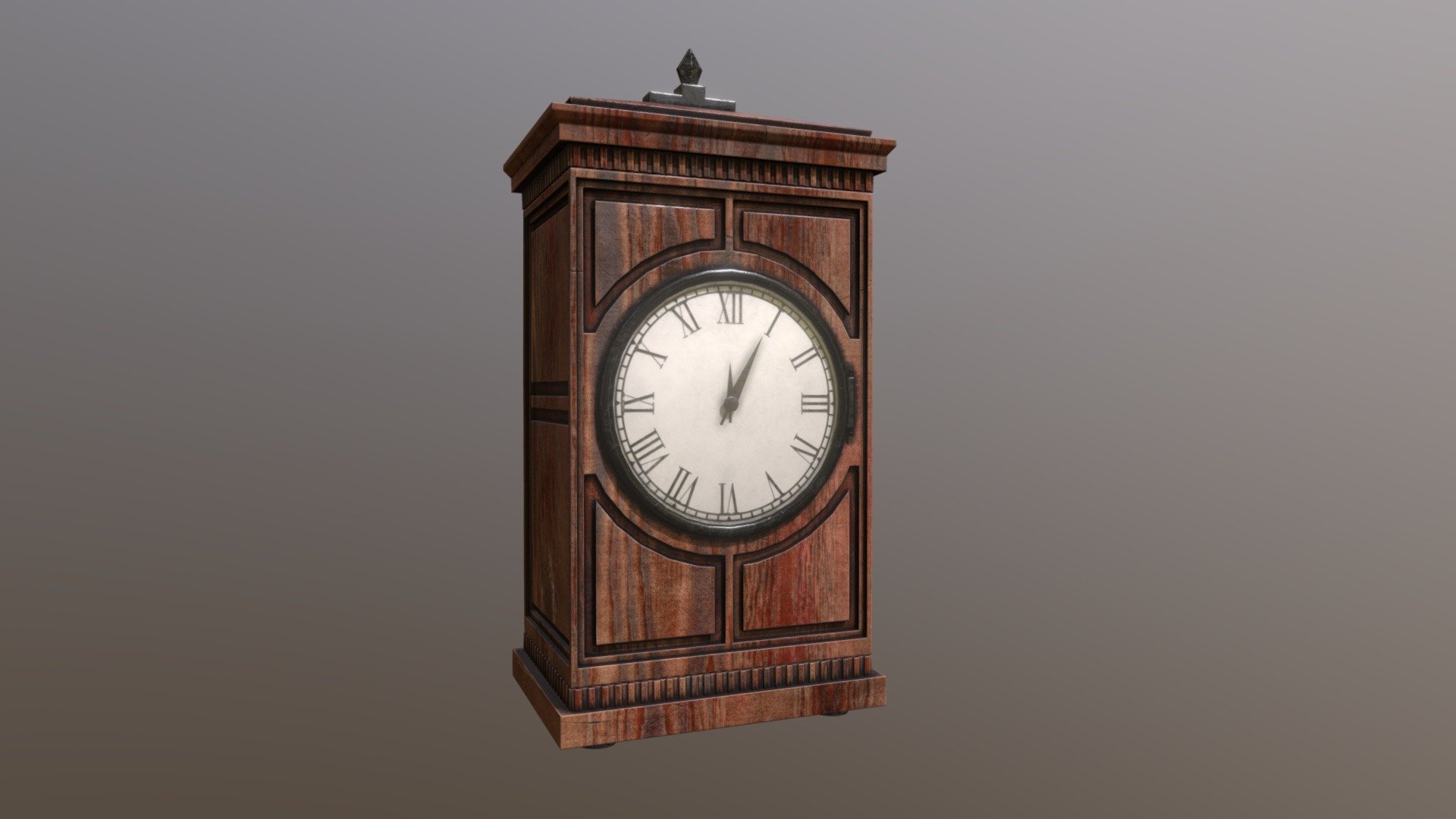 Table clock - Download Free 3D model by Keeya [c0450b2] - Sketchfab