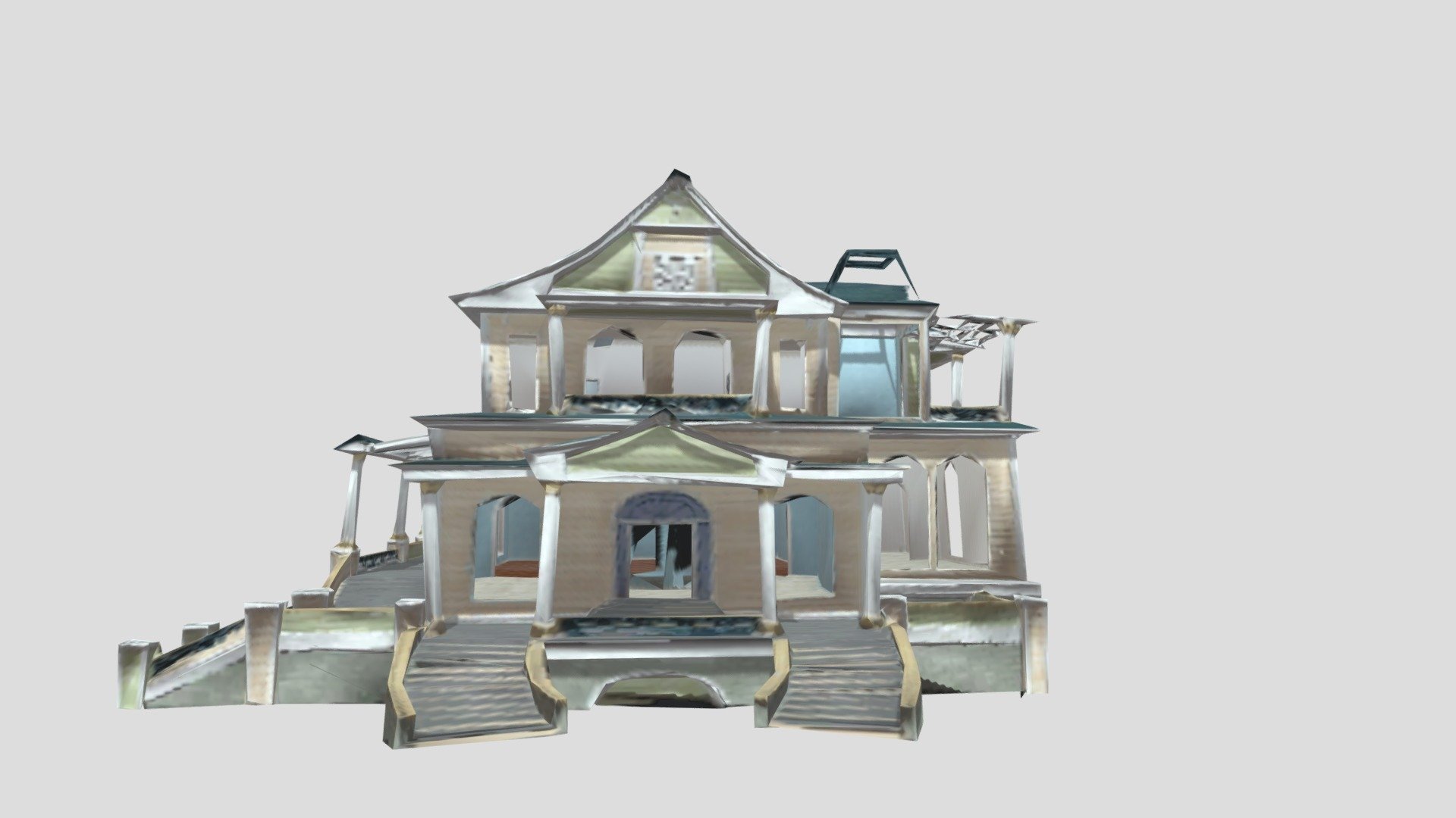 low poly mayor house - Download Free 3D model by irons3th [c0450d9 ...