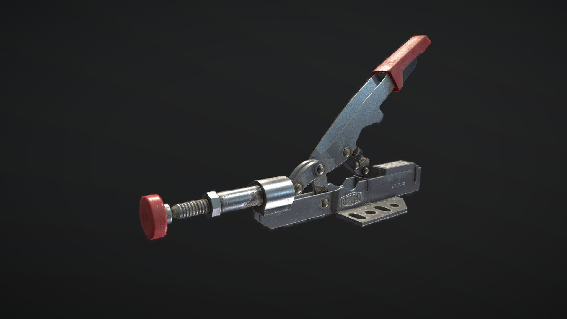Auto-adjust Toggle Clamp - 3D model by AVKapoot_ [c045ddc] - Sketchfab