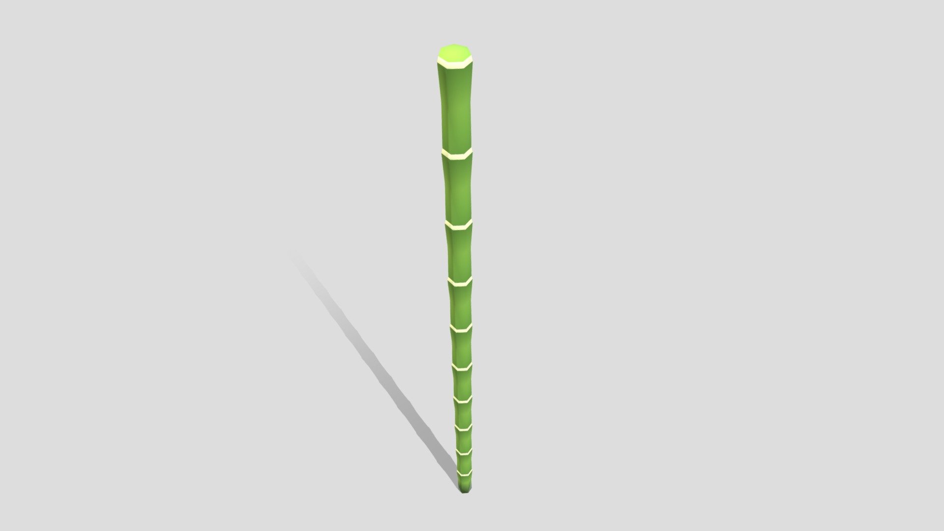 Toon Low Poly Game-Ready Bamboo - 3D model by akdumandev (@akduman ...