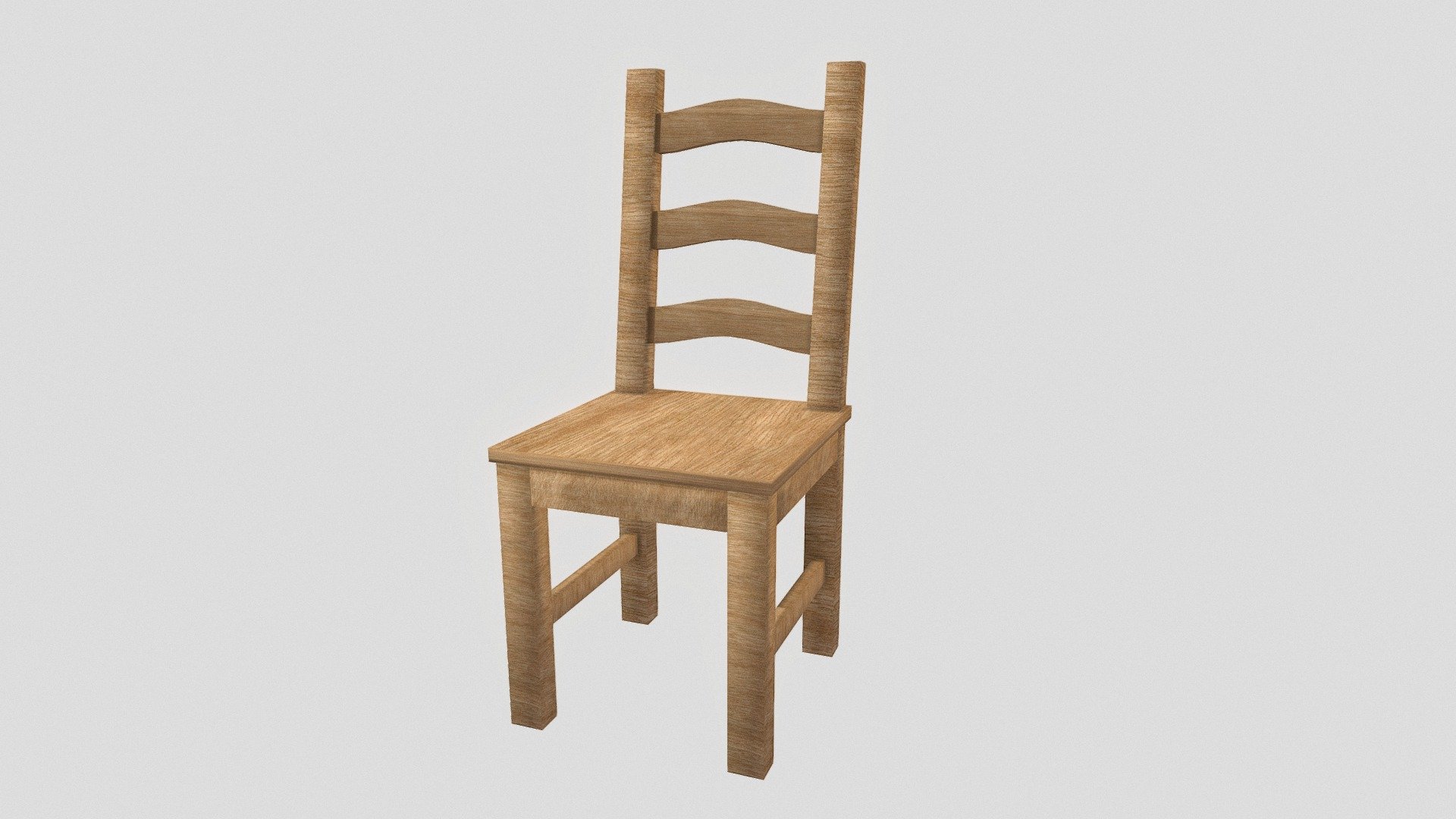 Wood Chair - 3D model by calp1 [c047201] - Sketchfab