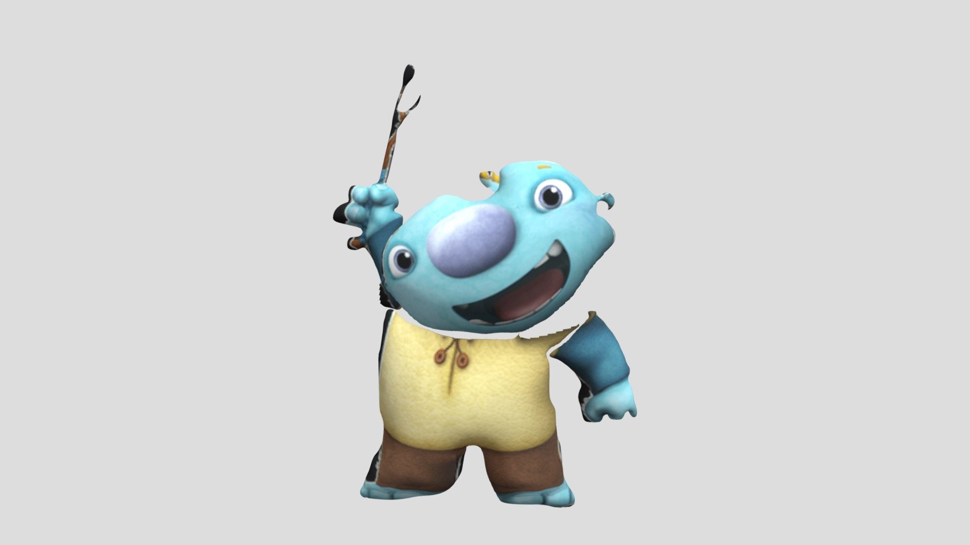 Wally Trollman Head Moves Round And Round. - Download Free 3D model by ...
