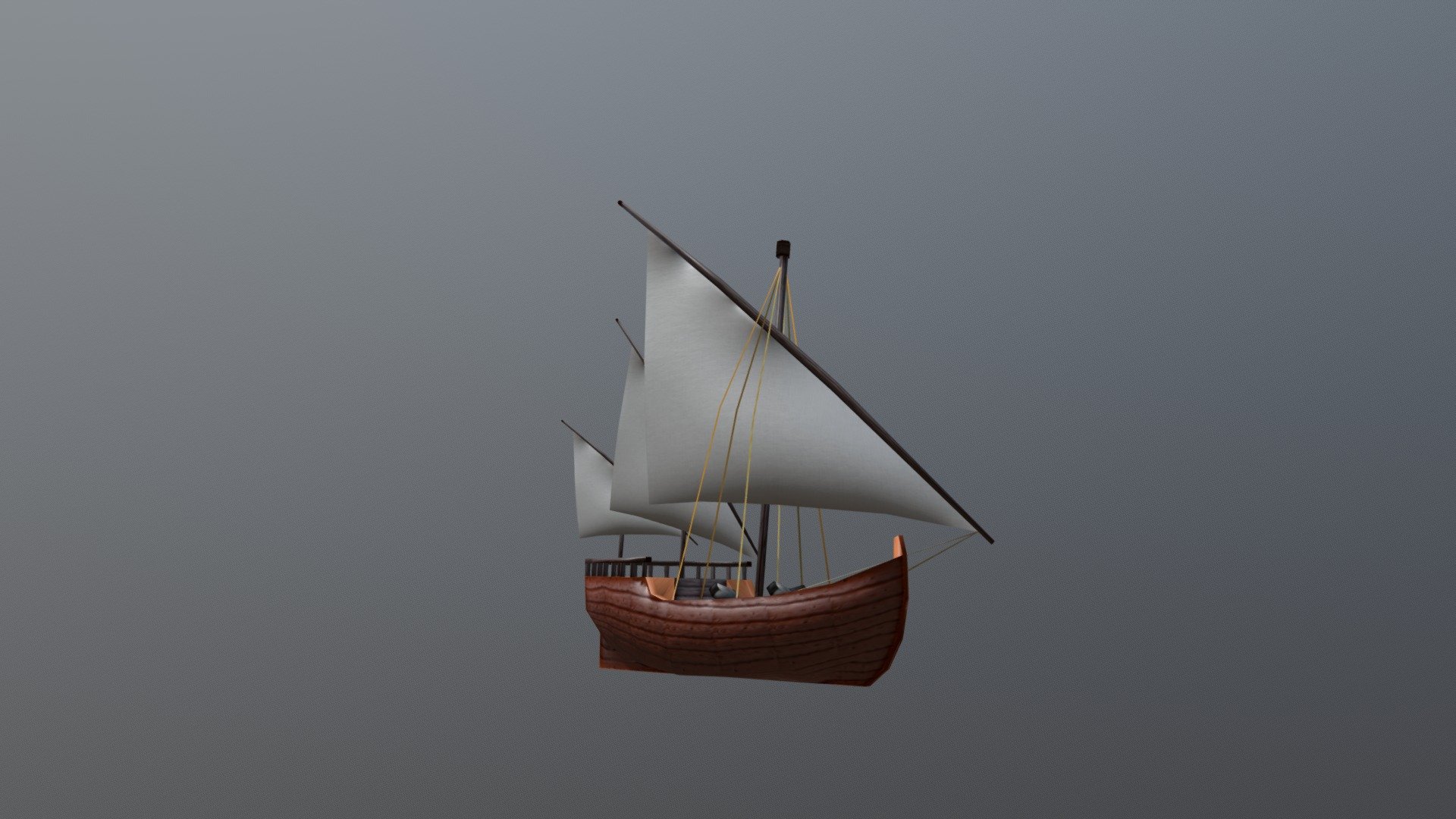 Low poly Ship - 3D model by zeelo42 [c0483fc] - Sketchfab