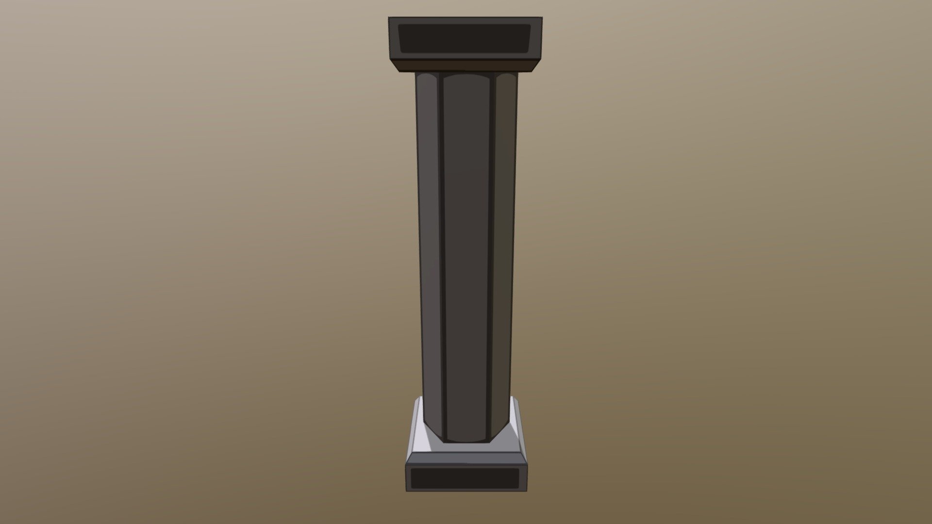 Low-poly Pillar - Download Free 3D model by Brandon.McRae [c0484c2 ...