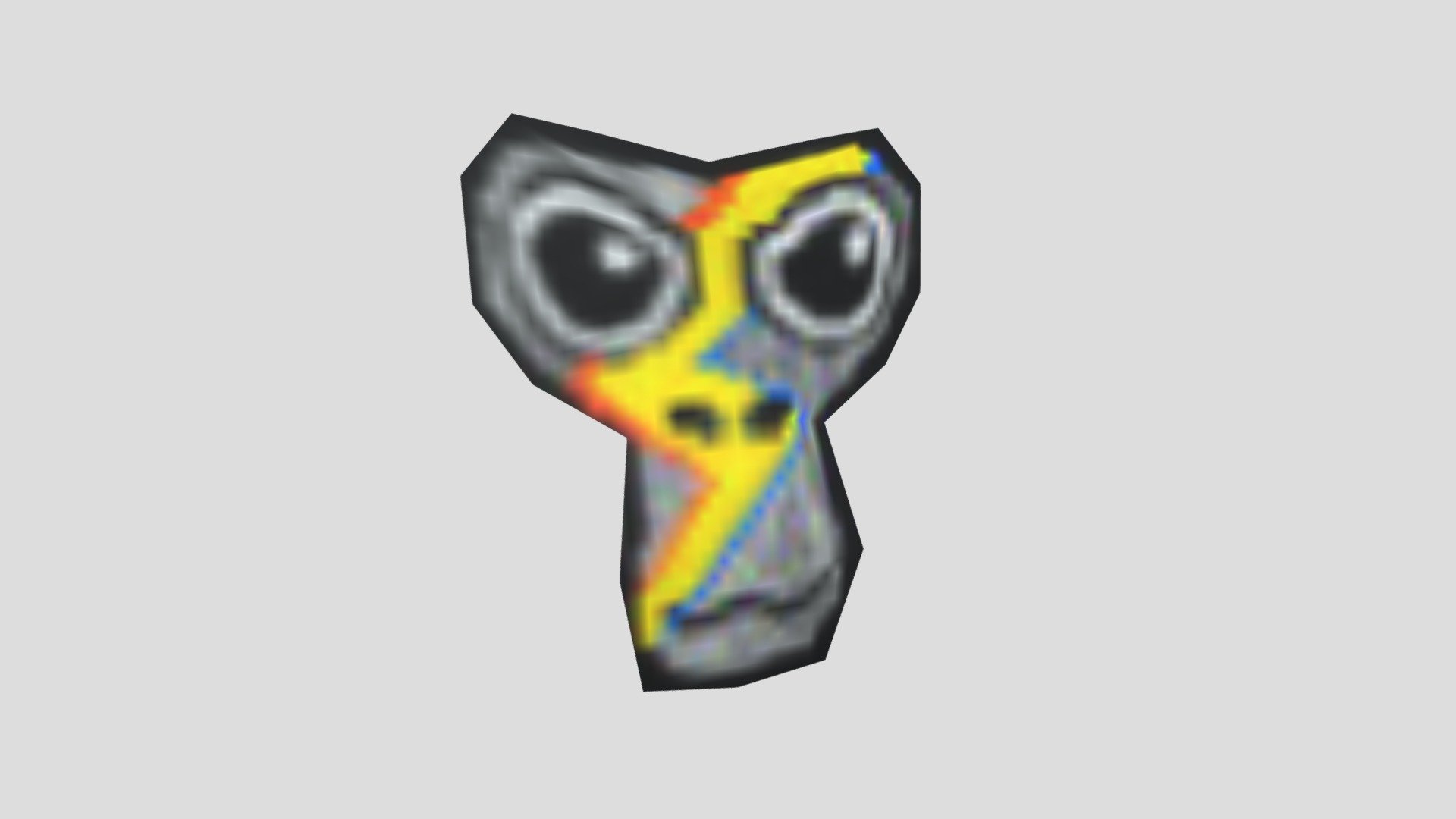 Gorilla Tag Lightning Face - Download Free 3D model by That-one-ripper ...