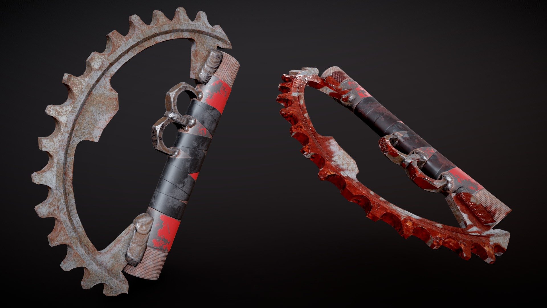 Post Apocalyptic Knuckle - Buy Royalty Free 3D model by Valday Team ...