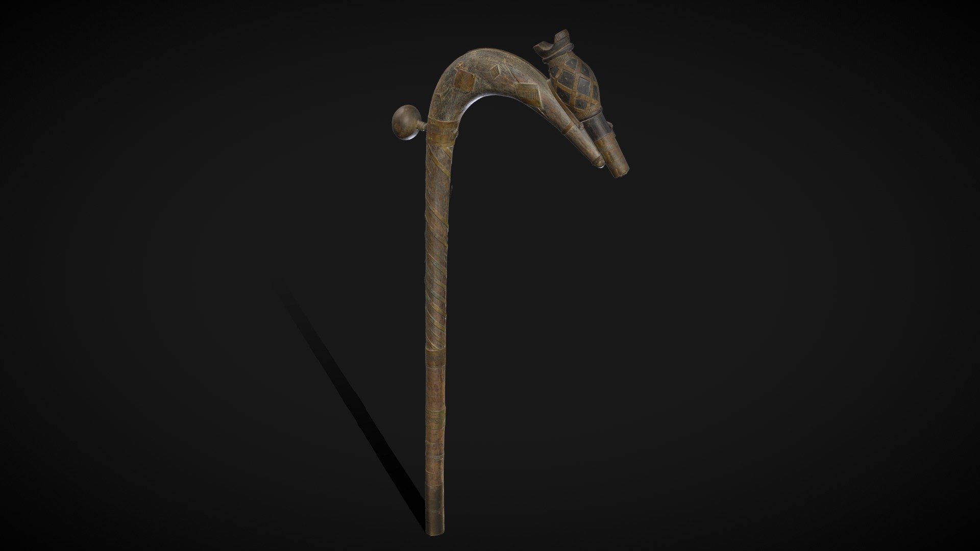 Récade - Download Free 3D model by Alienor.org, Conseil des musées ...