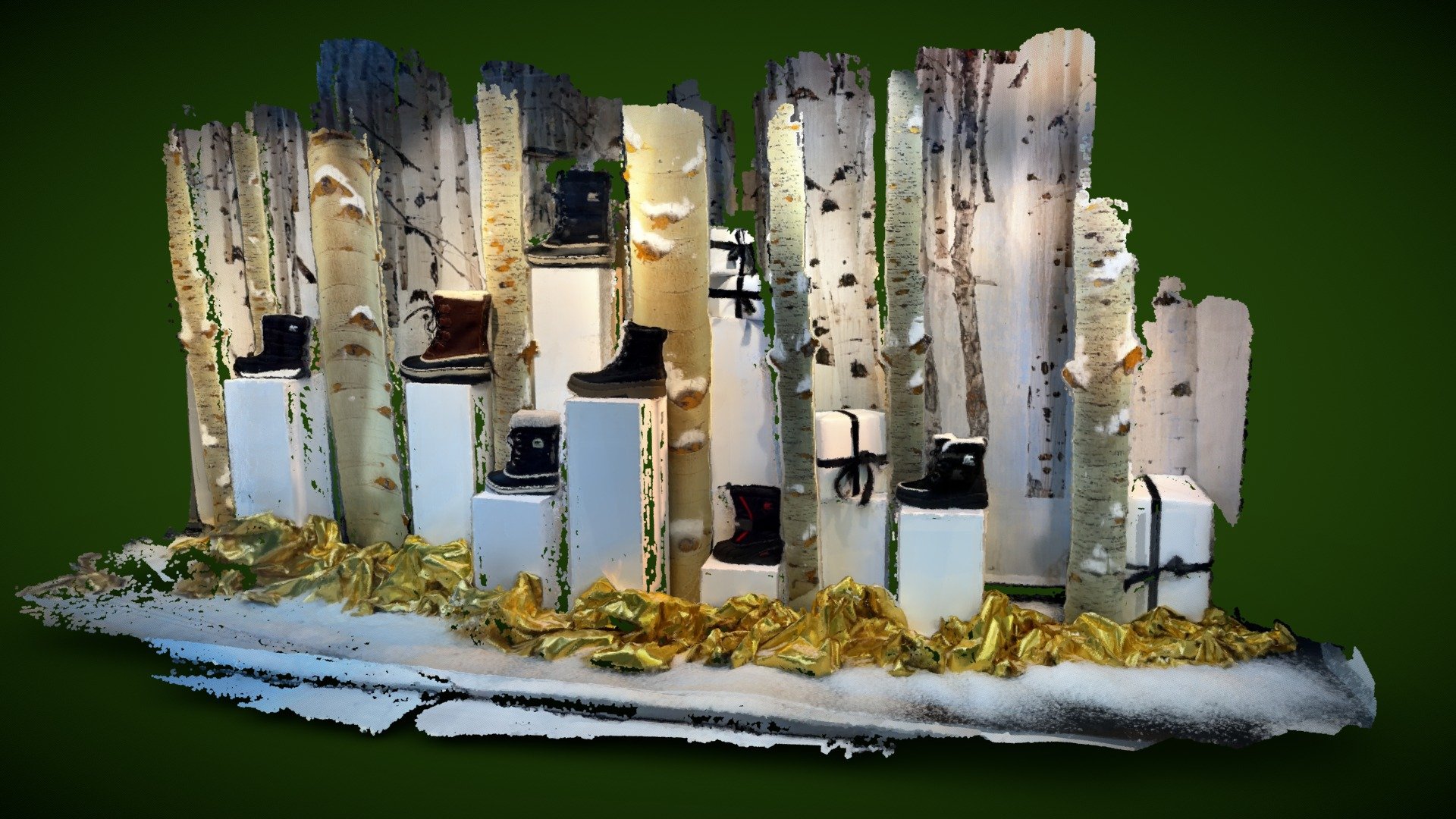 Winter Retail Display - Scan by ONE MORE POLY - 3D model by EveryPoint ...